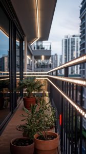 10 Modern Lighting Ideas for Balconies - Apartment Notes