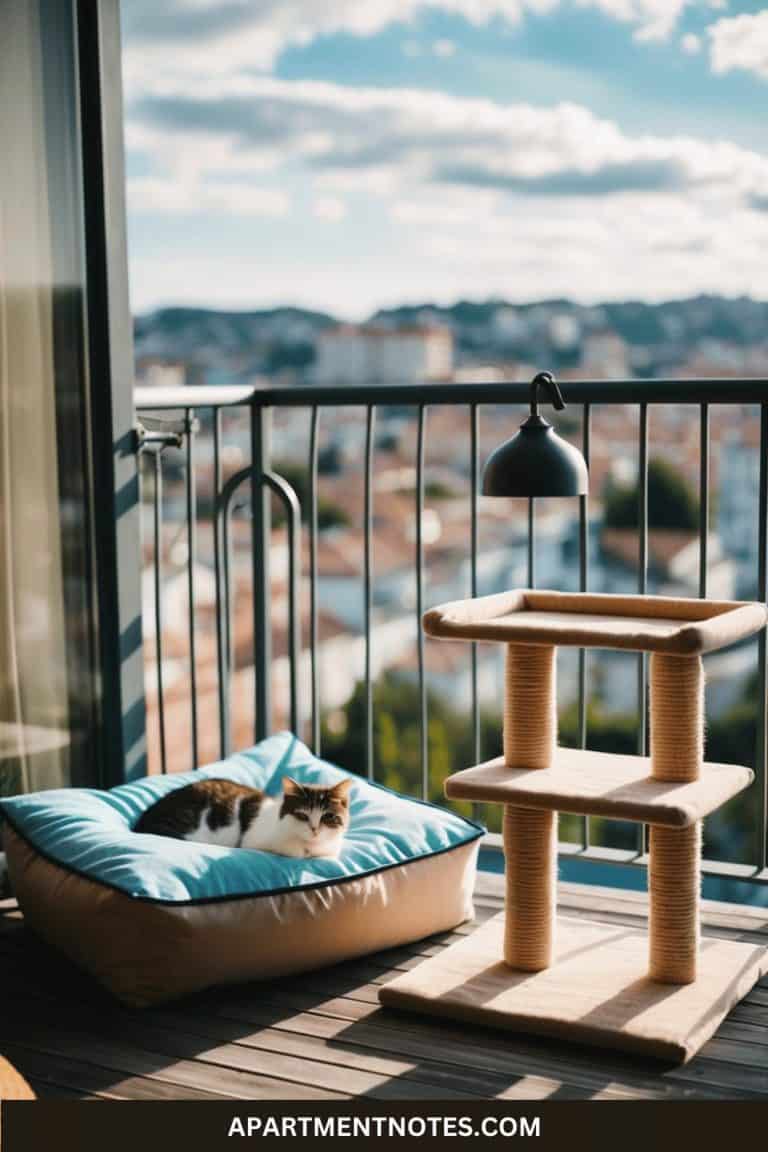 10 Ideas to Make Your Balcony Cat-Friendly - Apartment Notes