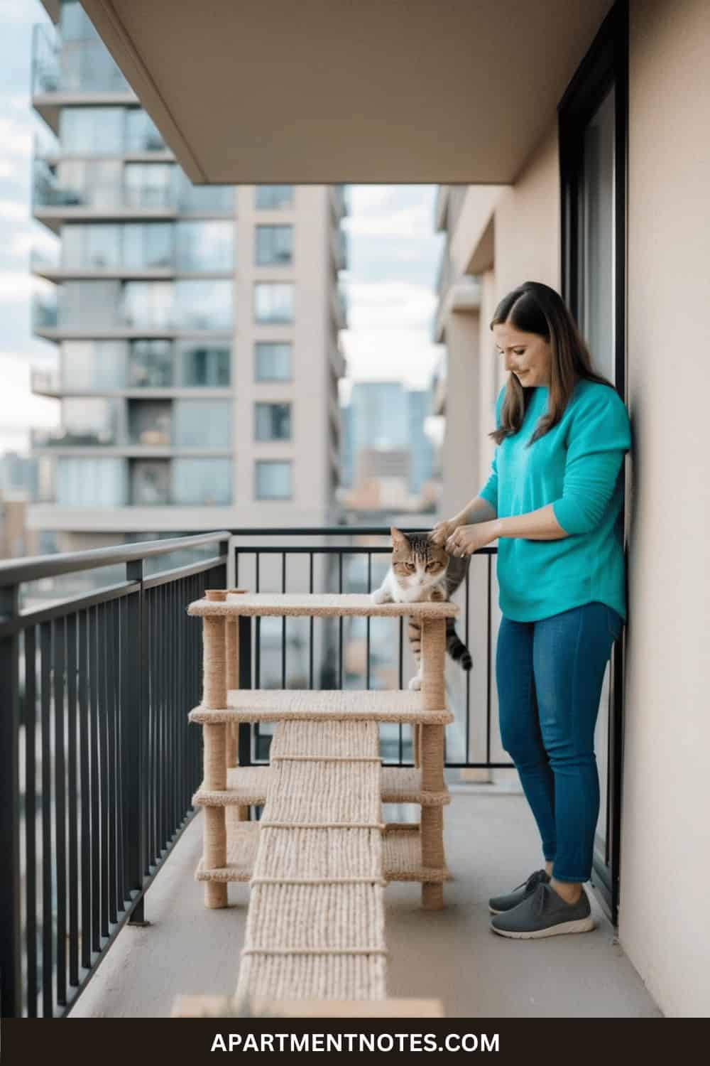10 Ideas to Make Your Balcony Cat-Friendly - Apartment Notes
