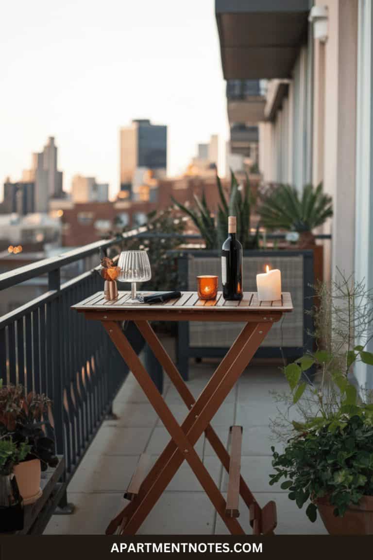 11 Modern Furniture Ideas for Apartment Balcony - Apartment Notes