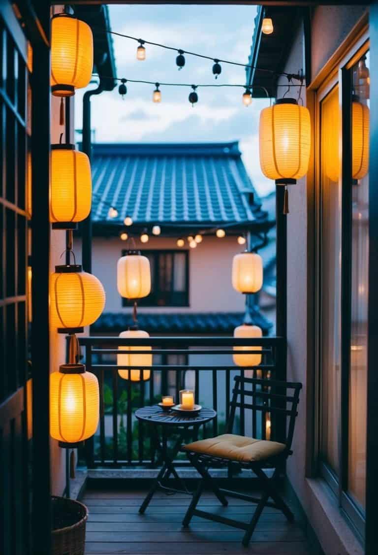 10 Japanese Style Apartment Balcony Decor Ideas - Apartment Notes