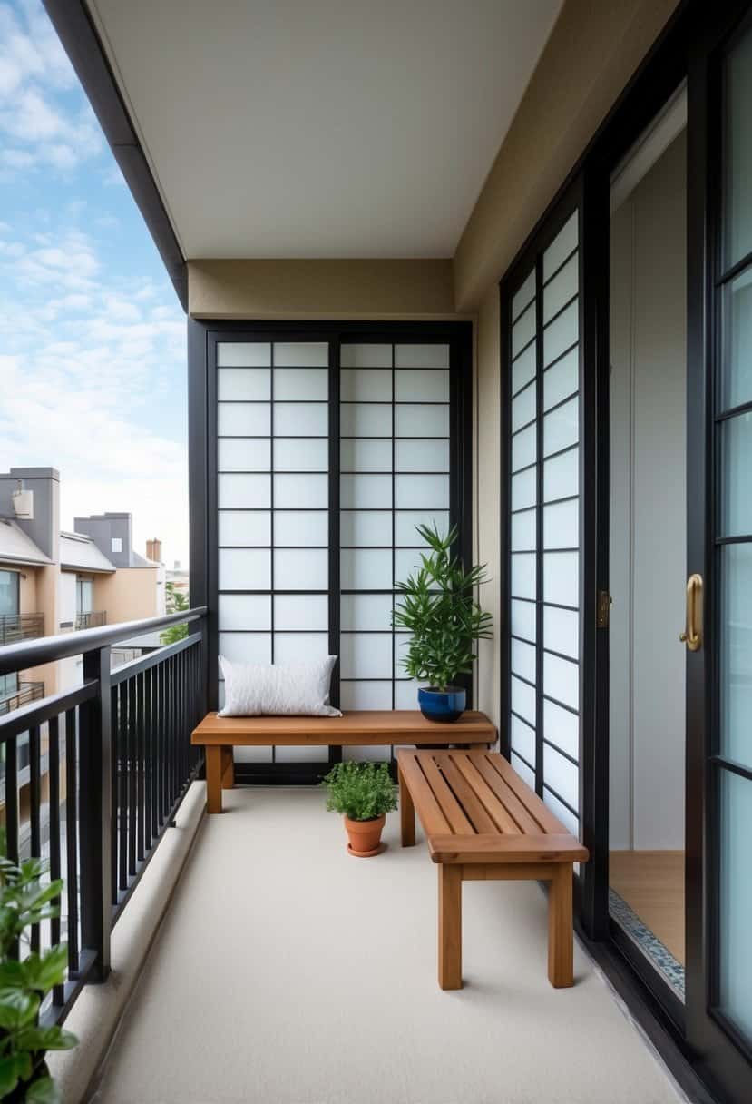 10 Japanese Style Apartment Balcony Decor Ideas - Apartment Notes