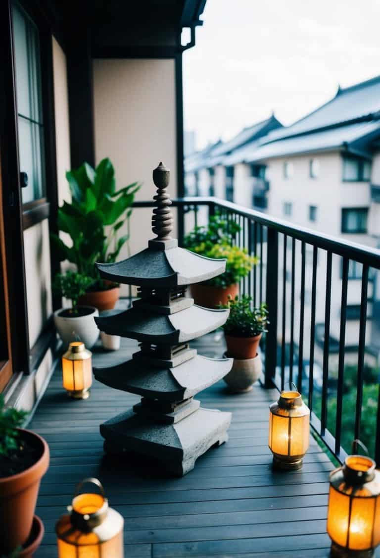 10 Japanese Style Apartment Balcony Decor Ideas - Apartment Notes