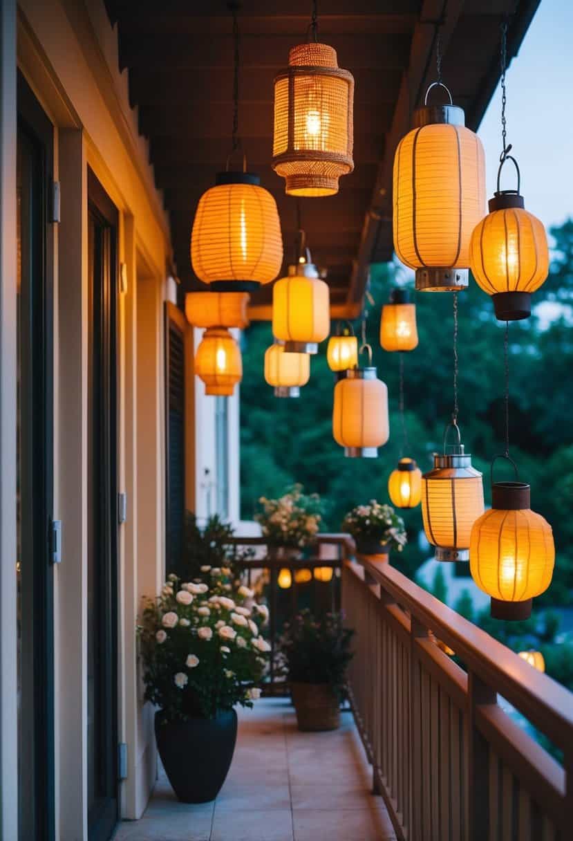 10 Modern Lighting Ideas for Balconies - Apartment Notes