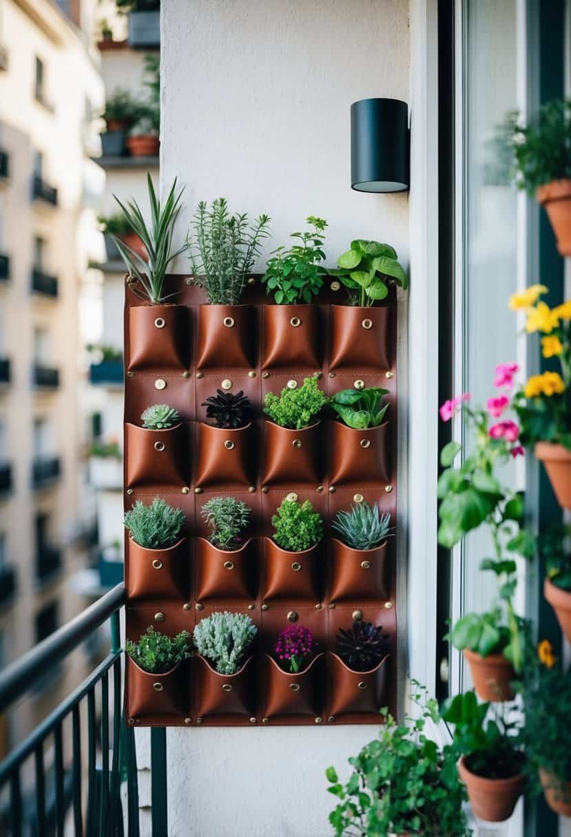 12 Vertical Garden Ideas for Your Apartment Balcony - Apartment Notes