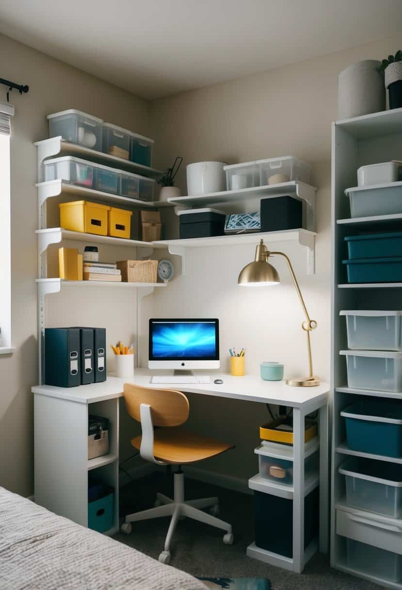 30 Ideas to Organize a Very Small Bedroom - Apartment Notes