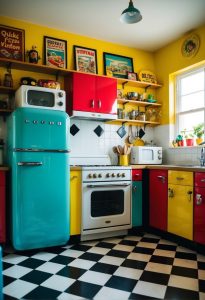 15 Kitschy Kitchen Decor Ideas to Add Retro Charm - Apartment Notes