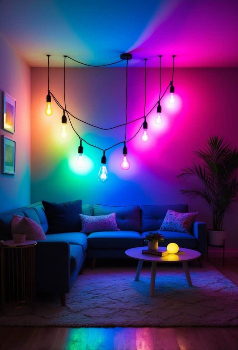 15 Rainbow Light Effect Ideas for Any Room - Apartment Notes
