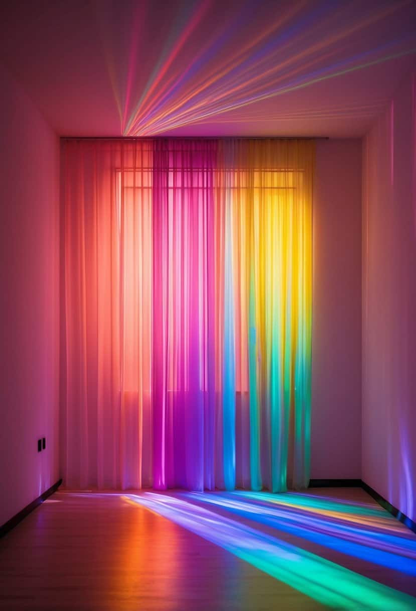 15 Rainbow Light Effect Ideas for Any Room - Apartment Notes