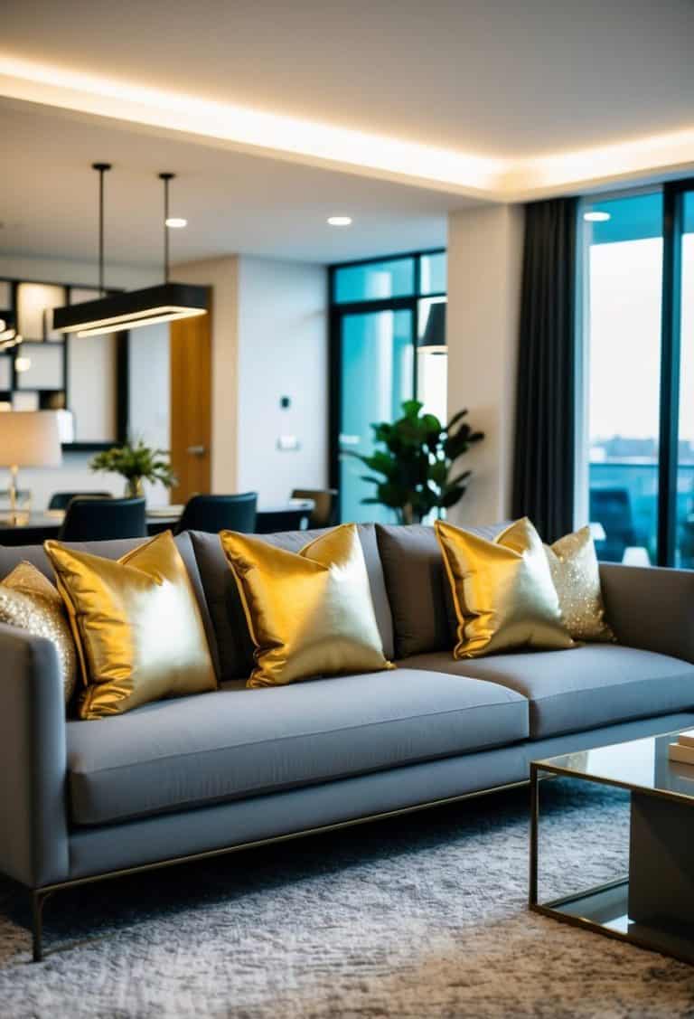 20 Ways to Use Gold Accents in Modern Rooms - Apartment Notes