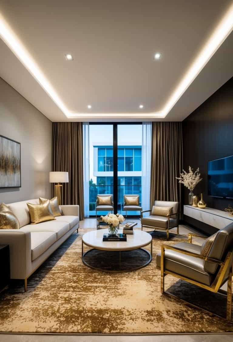 20 Ways to Use Gold Accents in Modern Rooms - Apartment Notes