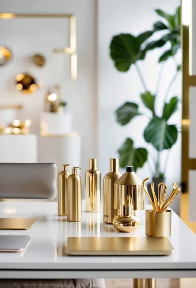 20 Ways to Use Gold Accents in Modern Rooms - Apartment Notes
