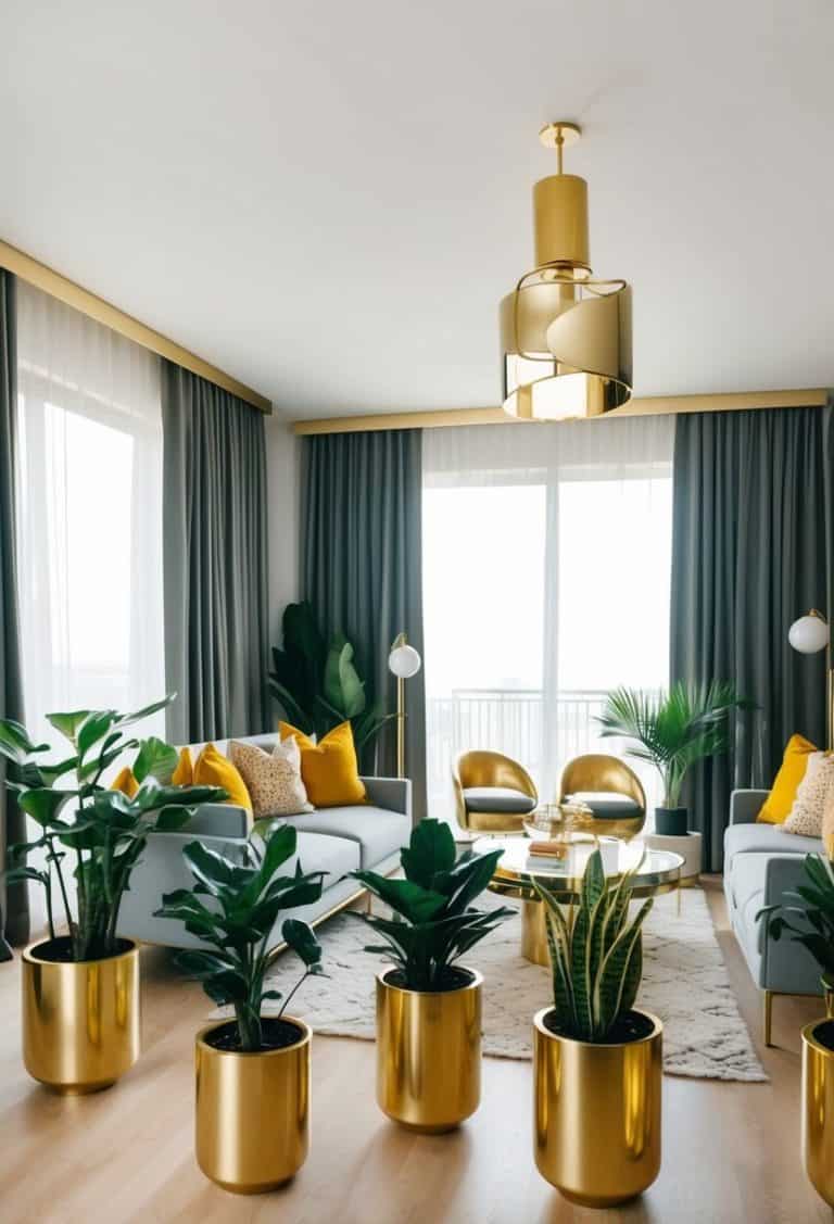 20 Ways to Use Gold Accents in Modern Rooms - Apartment Notes