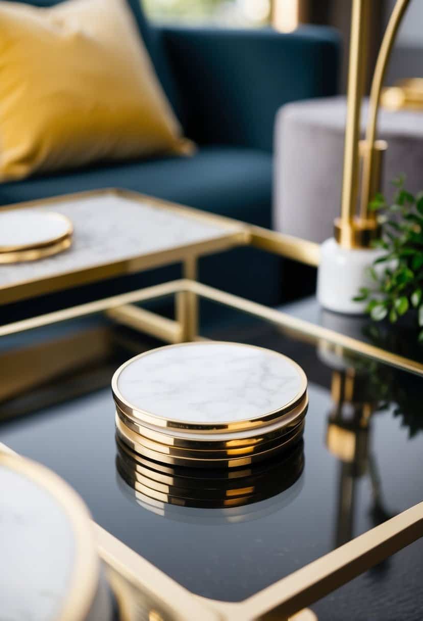 20 Ways to Use Gold Accents in Modern Rooms - Apartment Notes