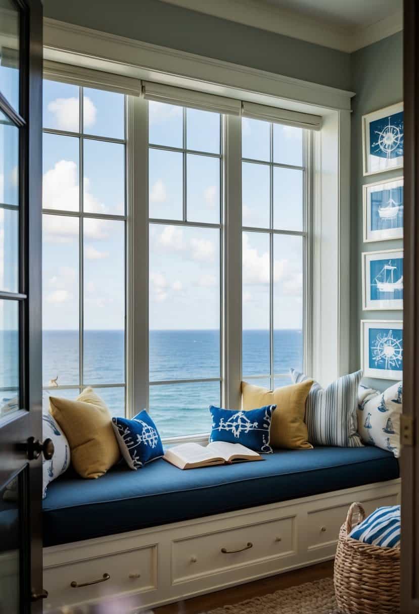 20 Ocean-Inspired Reading Nook Ideas - Apartment Notes