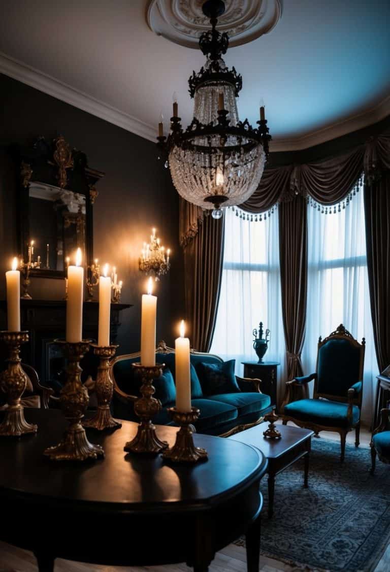 25 Gothic Home Decor Ideas - Apartment Notes