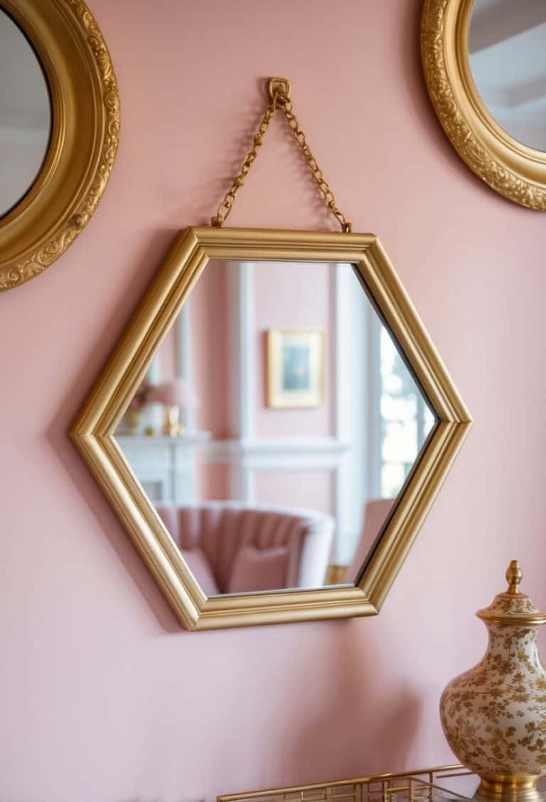20 Pink and Gold Room Decor Ideas - Apartment Notes