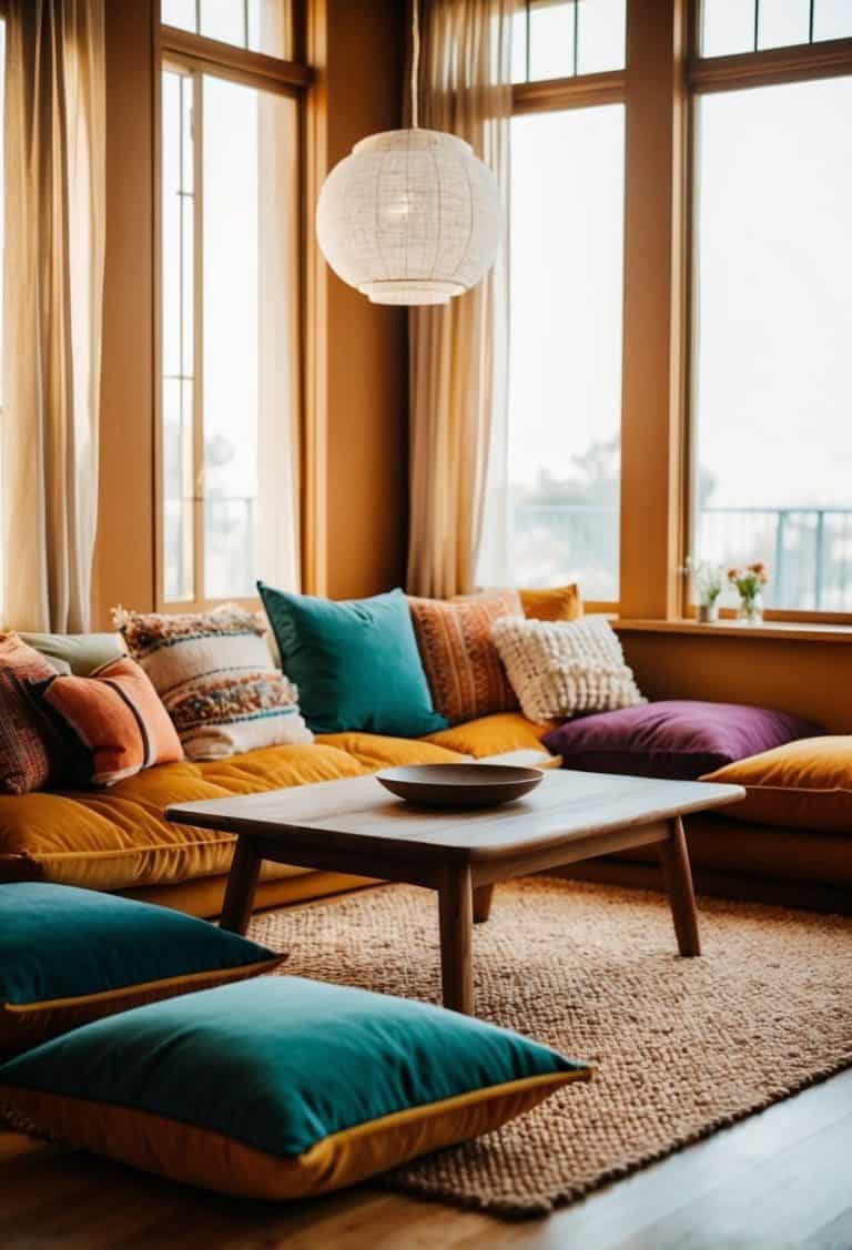 20 Floor Seating Arrangement Ideas - Apartment Notes