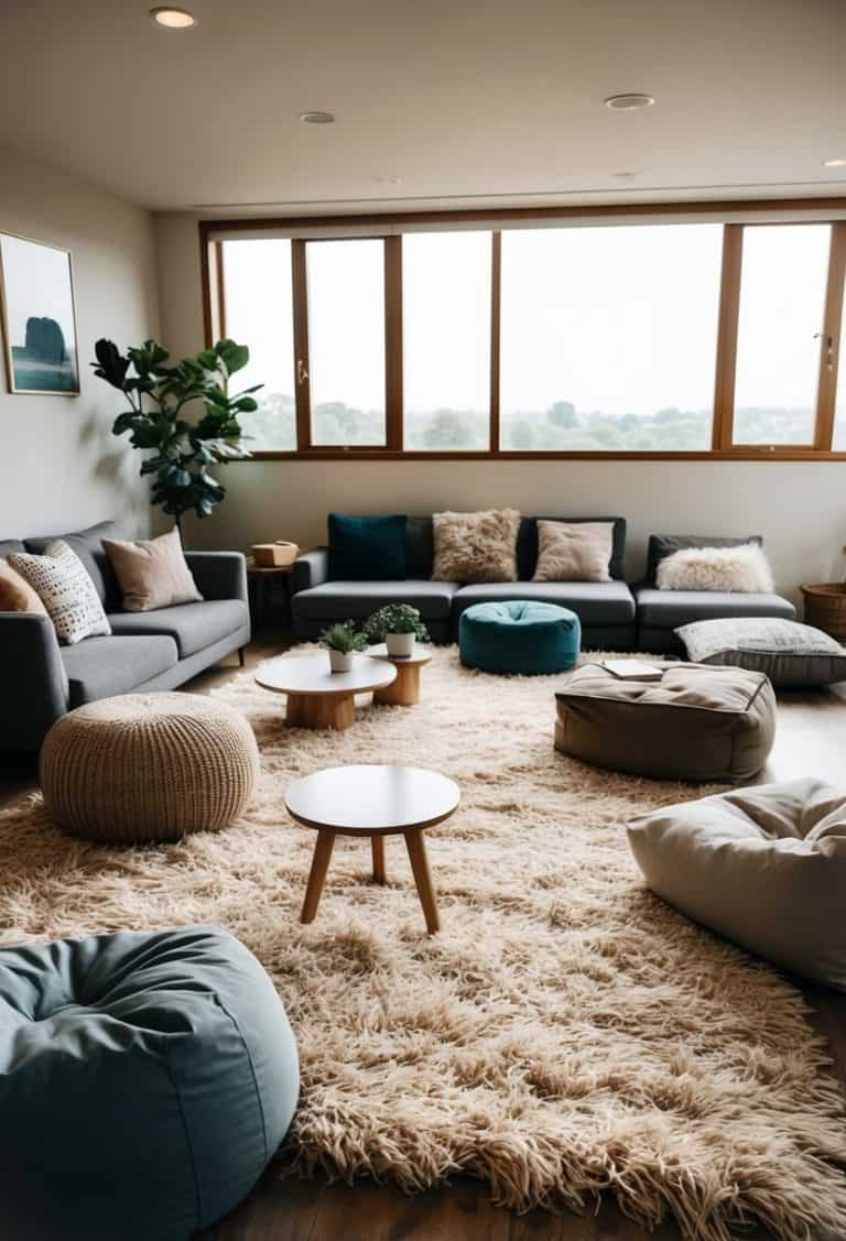 20 Floor Seating Arrangement Ideas - Apartment Notes