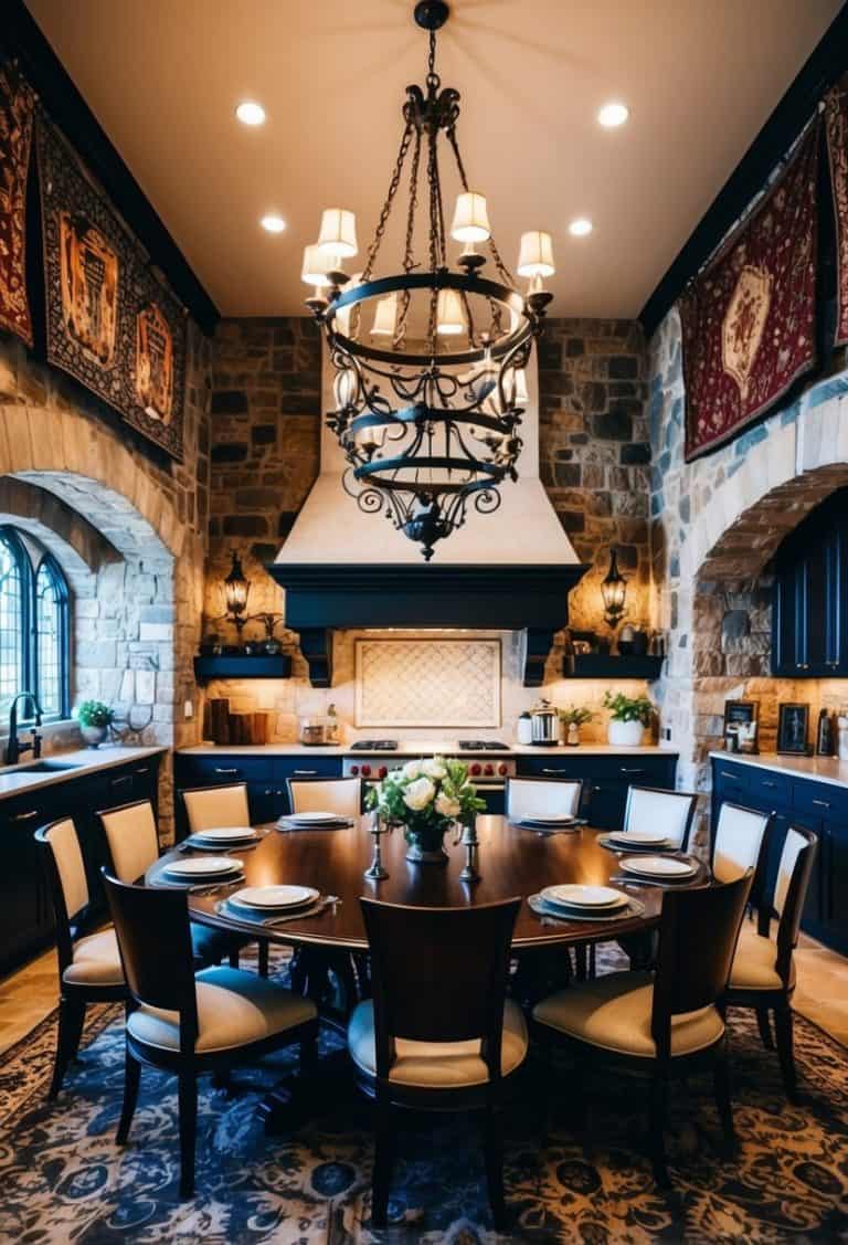 15 Castle-Inspired Kitchen Decor Ideas - Apartment Notes