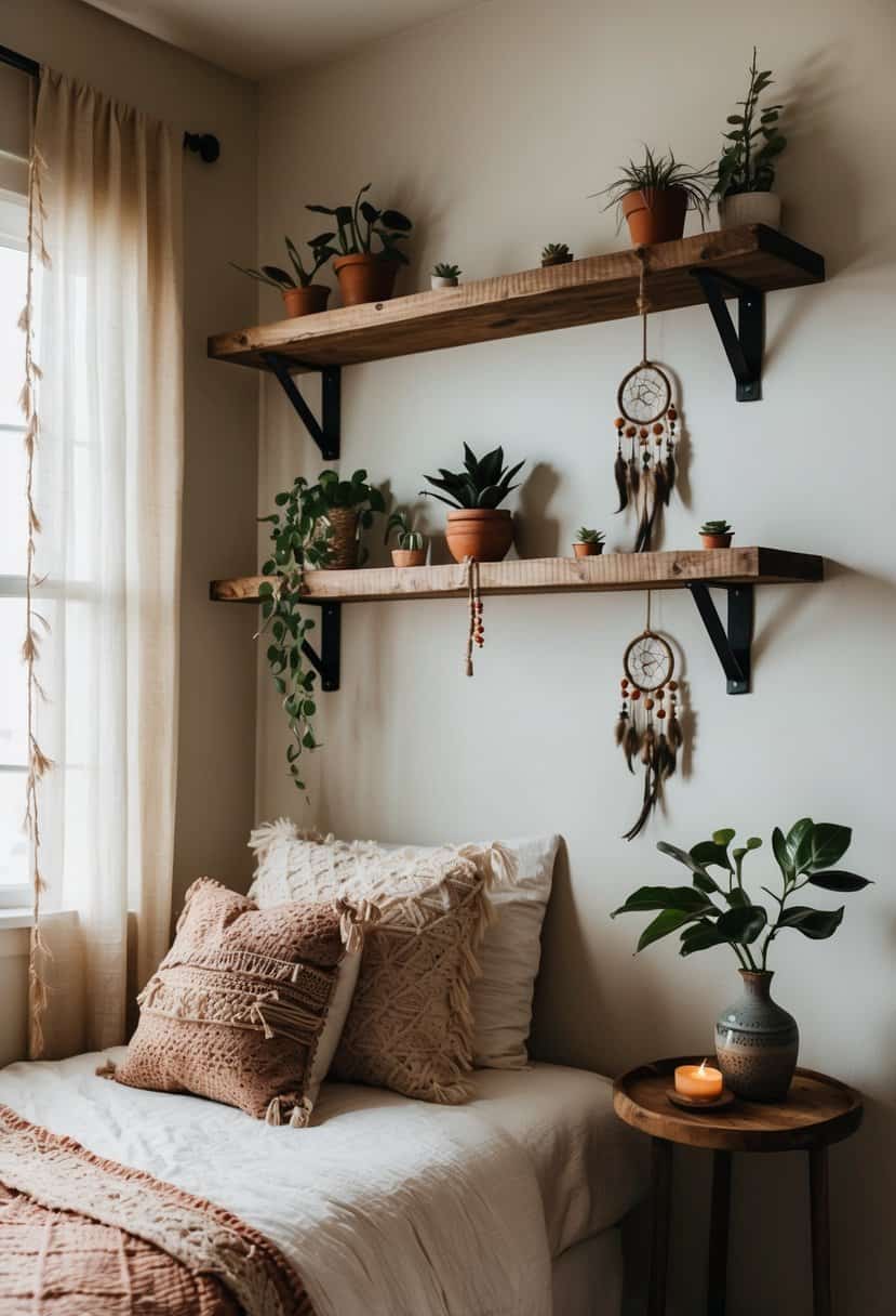20 Small Boho Bedroom Decor Ideas - Apartment Notes