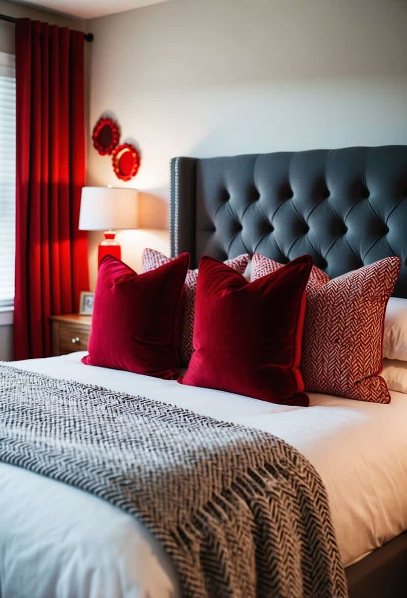 20 Small Red Bedroom Decor Ideas - Apartment Notes