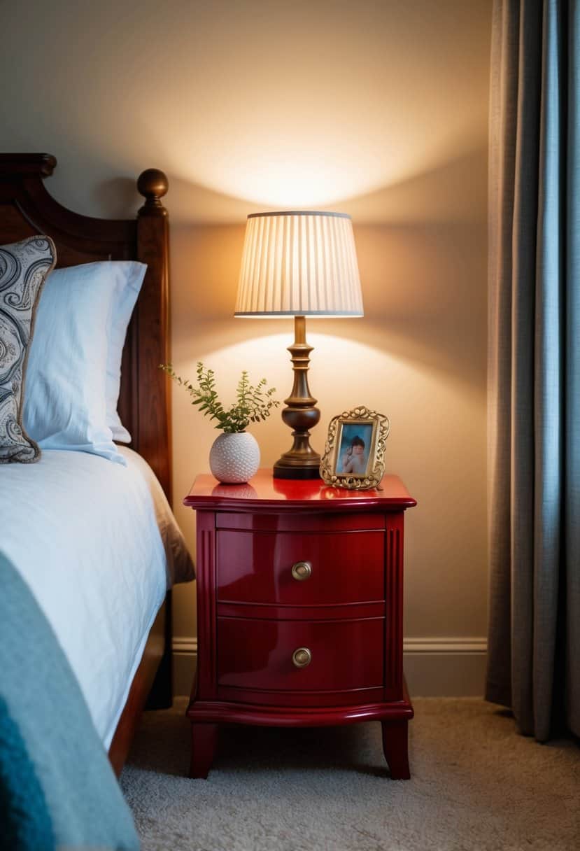20 Small Red Bedroom Decor Ideas - Apartment Notes