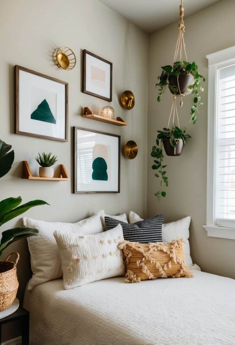 20 Wall Decor Ideas for Small Guest Room - Apartment Notes