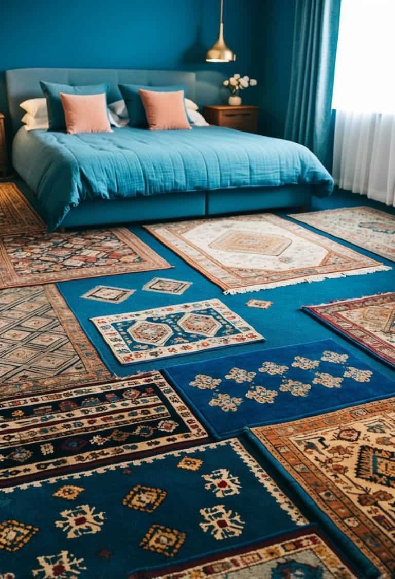 10 Carpet Design Ideas for Blue Bedroom: Cozy Flooring Options ...