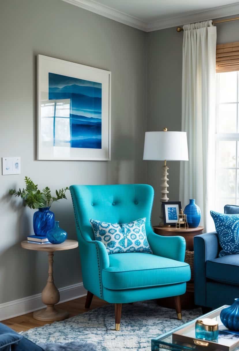 20 Small Blue Living Room Decor Ideas - Apartment Notes