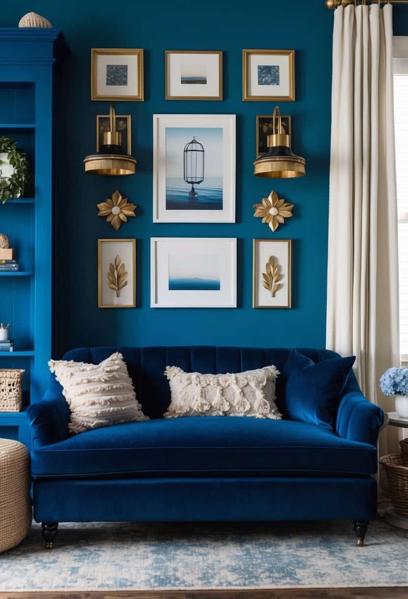 20 Small Blue Living Room Decor Ideas - Apartment Notes