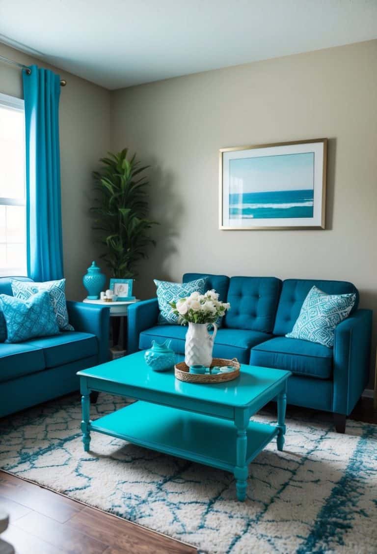 20 Small Blue Living Room Decor Ideas - Apartment Notes