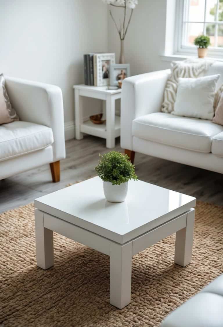 20 Small White Living Room Decor Ideas - Apartment Notes