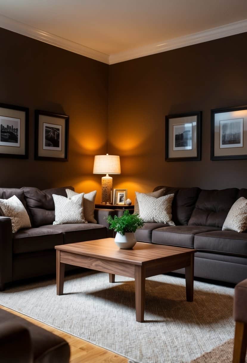 20 Small Brown Living Room Decor Ideas - Apartment Notes