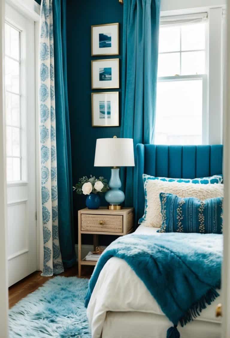 20 Blue Bedroom Decor Ideas for Small Rooms: Cozy and Stylish Solutions ...