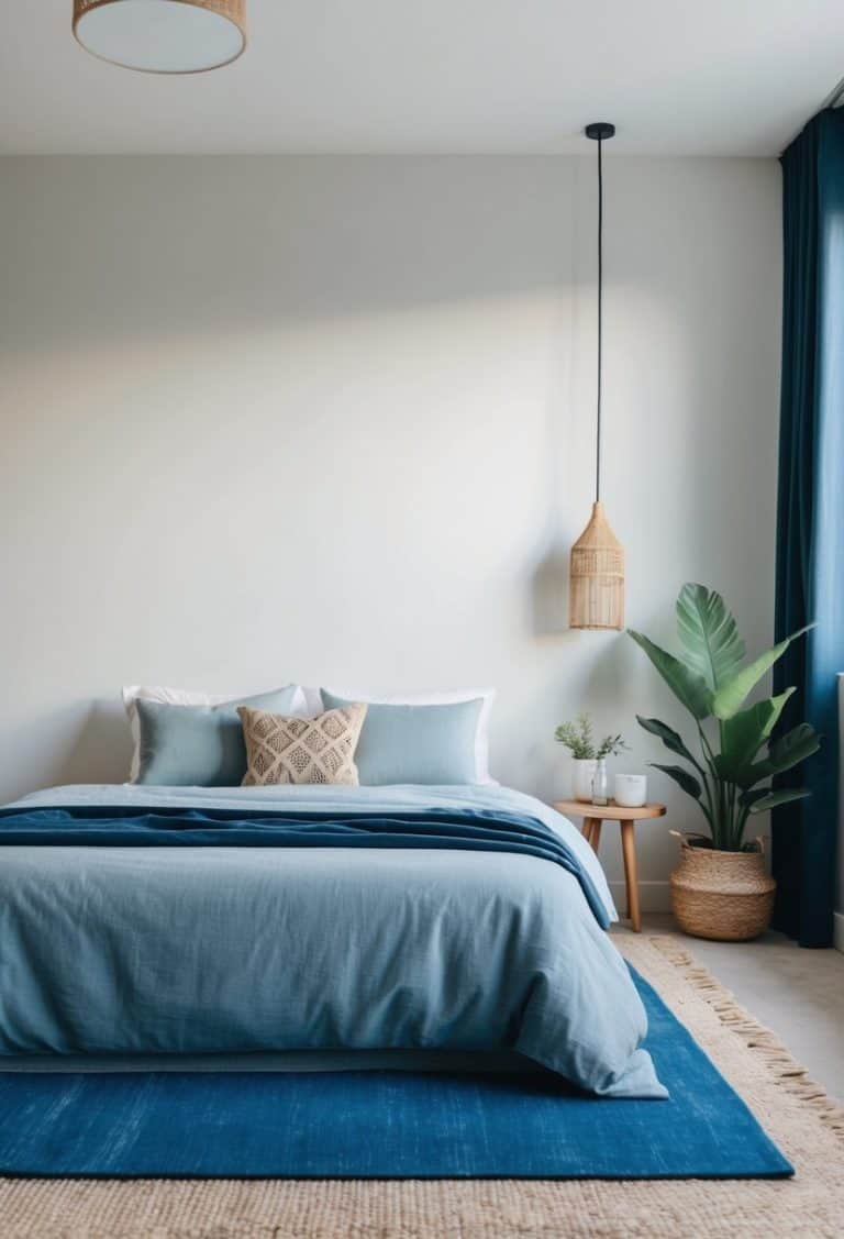 20 Japandi Blue Bedroom Decor Ideas - Apartment Notes
