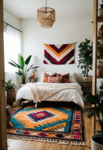 20 Carpet Ideas for Boho Bedroom: Cozy Flooring - Apartment Notes