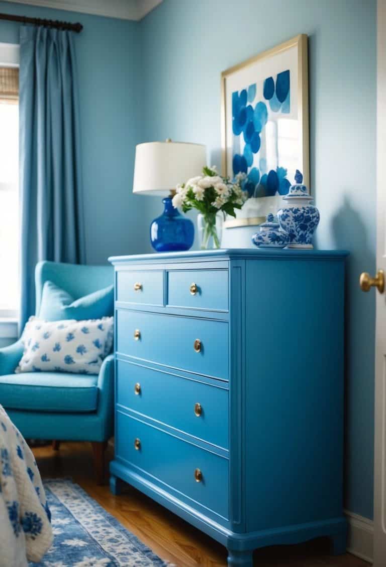 Blue Dresser Bedroom Ideas for a Modern, Serene Space