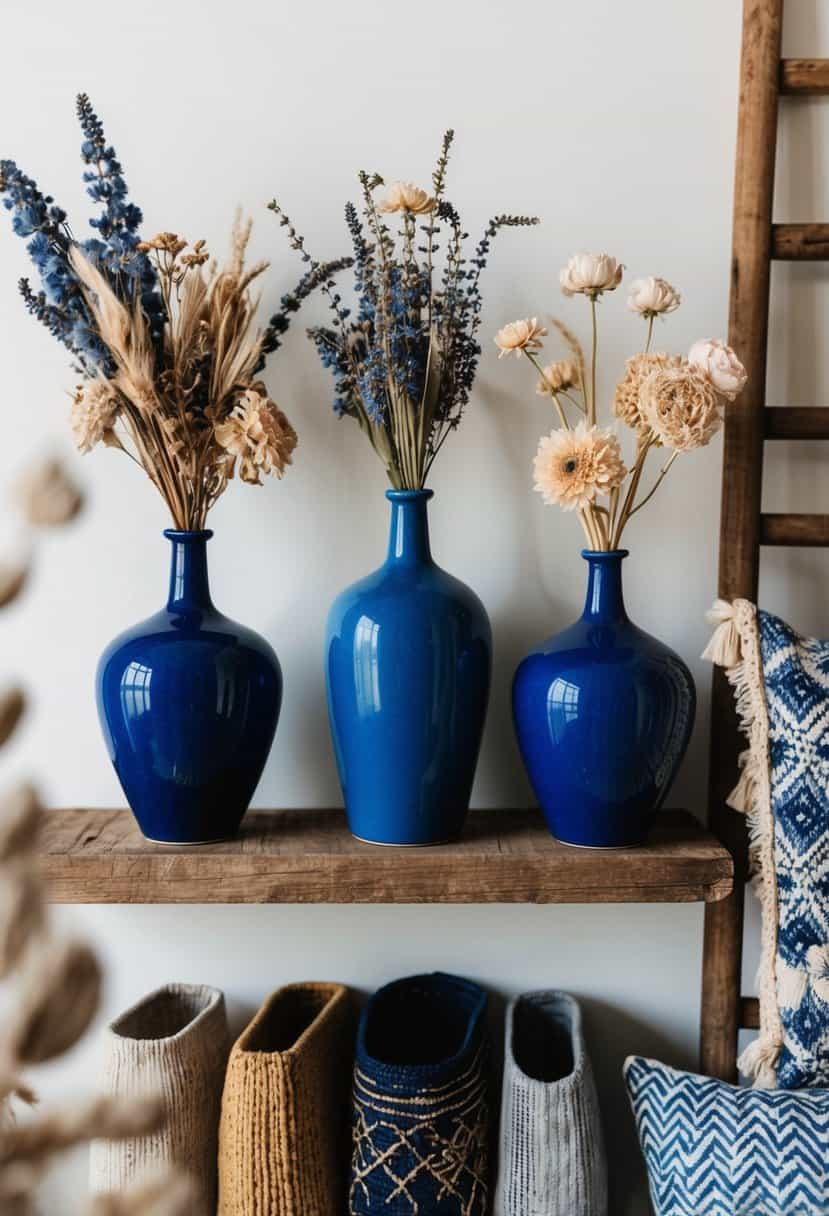 20 Boho Decor for Bedroom with Blue Walls - Apartment Notes