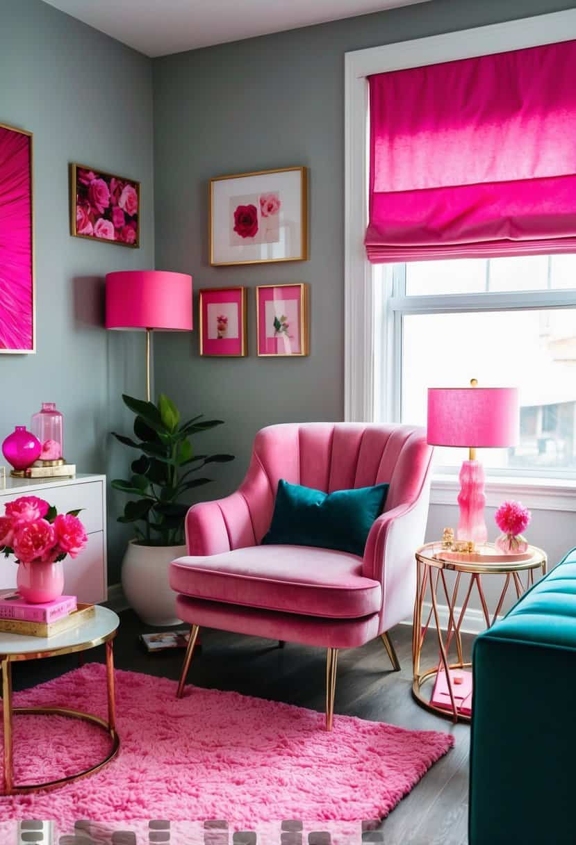 20 Small Pink Living Room Decor Ideas - Apartment Notes