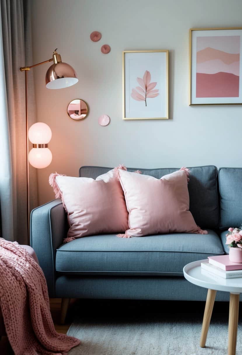 20 Small Pink Living Room Decor Ideas - Apartment Notes