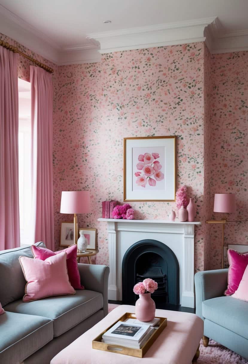 20 Small Pink Living Room Decor Ideas - Apartment Notes
