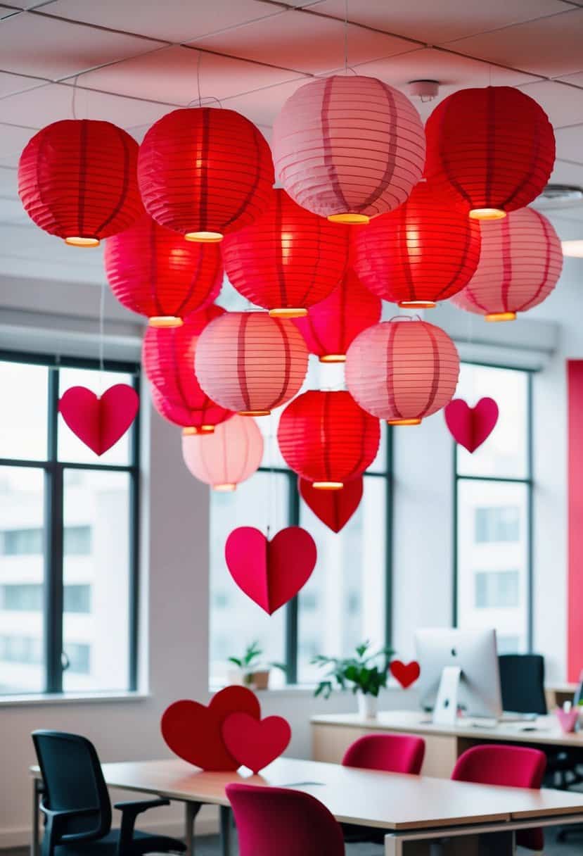 20 Valentine's Day Decor Ideas for Office - Apartment Notes