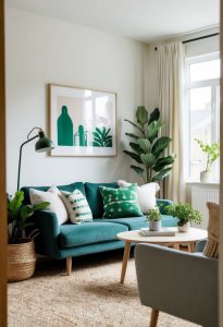20 Small Green Living Room Decor Ideas - Apartment Notes