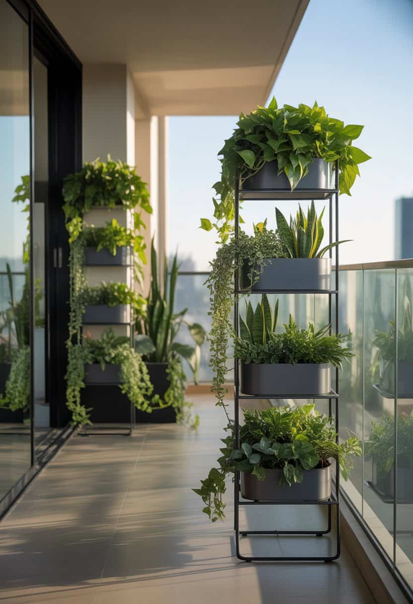 20 Space-Saving Apartment Balcony Garden Ideas You’ll Love DIYing ...