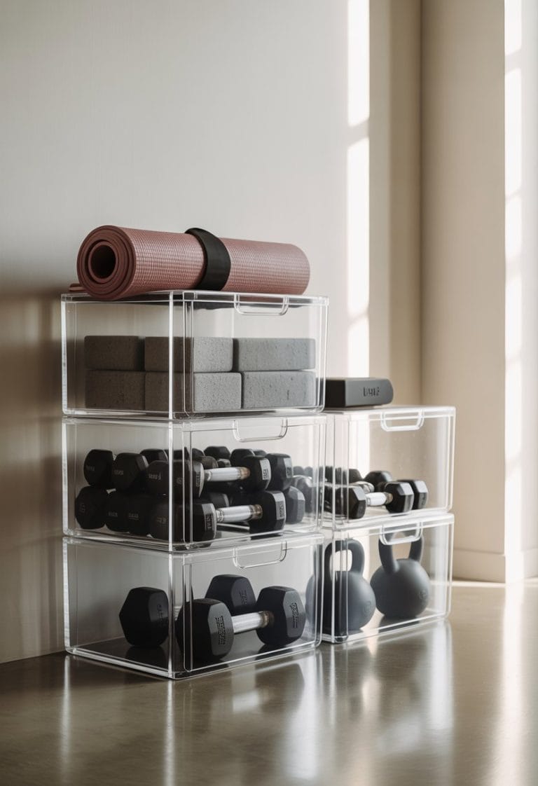 20 Mini Gym At Home Secrets That Make Exercise Fun - Apartment Notes