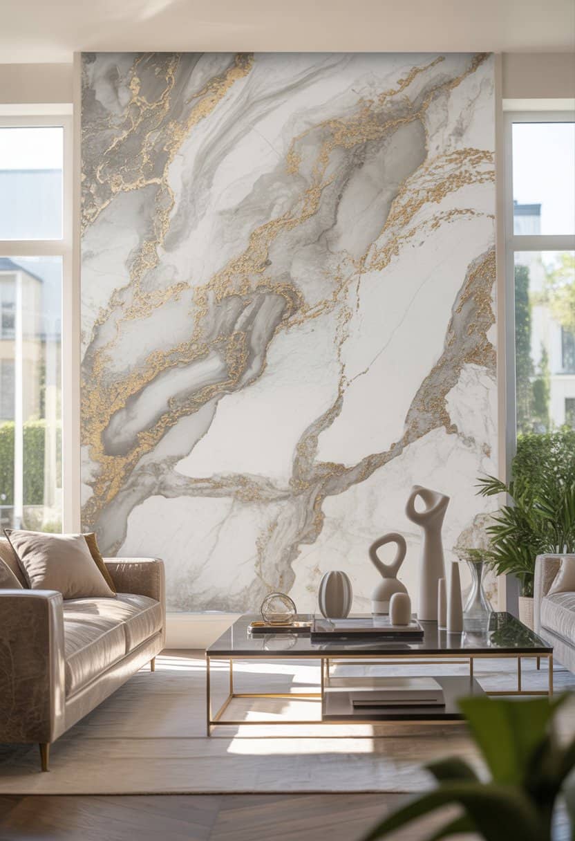 20 Luxury Living Room Wall Decor Ideas for Stunning Elegance ...
